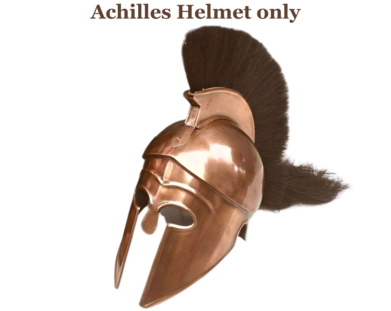 Greek Spartan & Achilles Troy Complete Costume, Hoplite Warrior Greaves ...