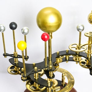 Antique Vintage Brass Orrery Solar System Antique Masterpiece, Working ...