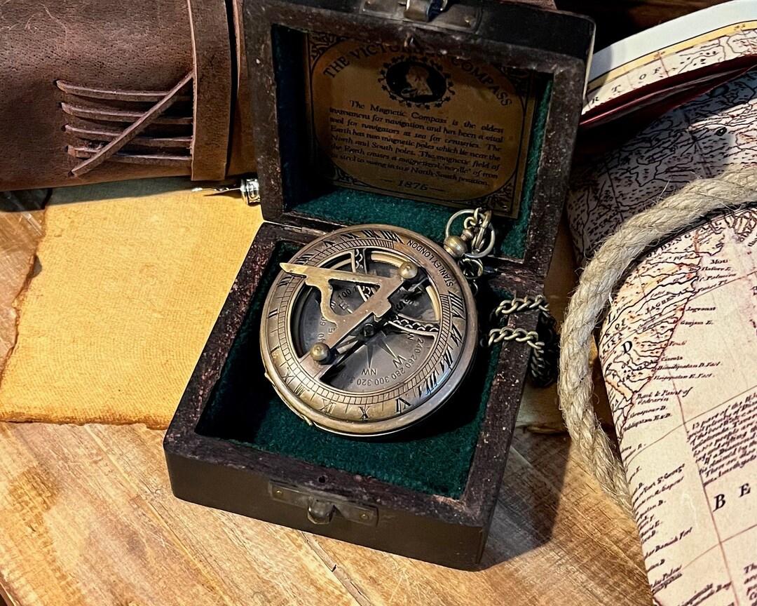 Personalized Compass, Custom Engraved Gift for Men, Traveller Gift ...
