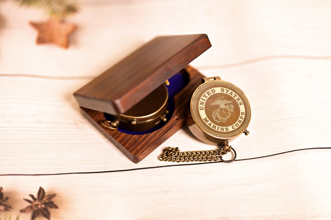 US Army Engraved Nautical Compass, Personalized Compass, Navy Gift ...