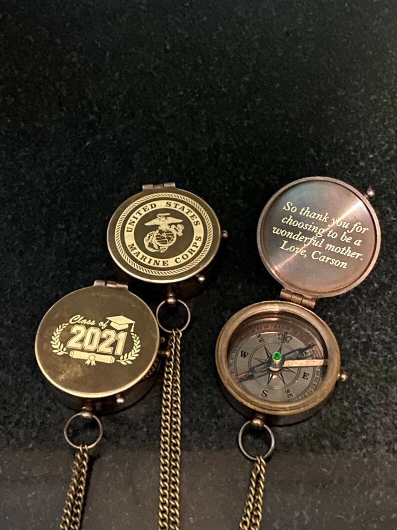 Personalized Graduation Gift Compass Custom Working Compass - Etsy