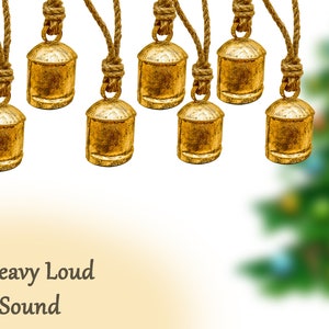 Harmony Cow Bells, 2 Pcs Perfect Gift for Christmas, Vintage Handmade ...