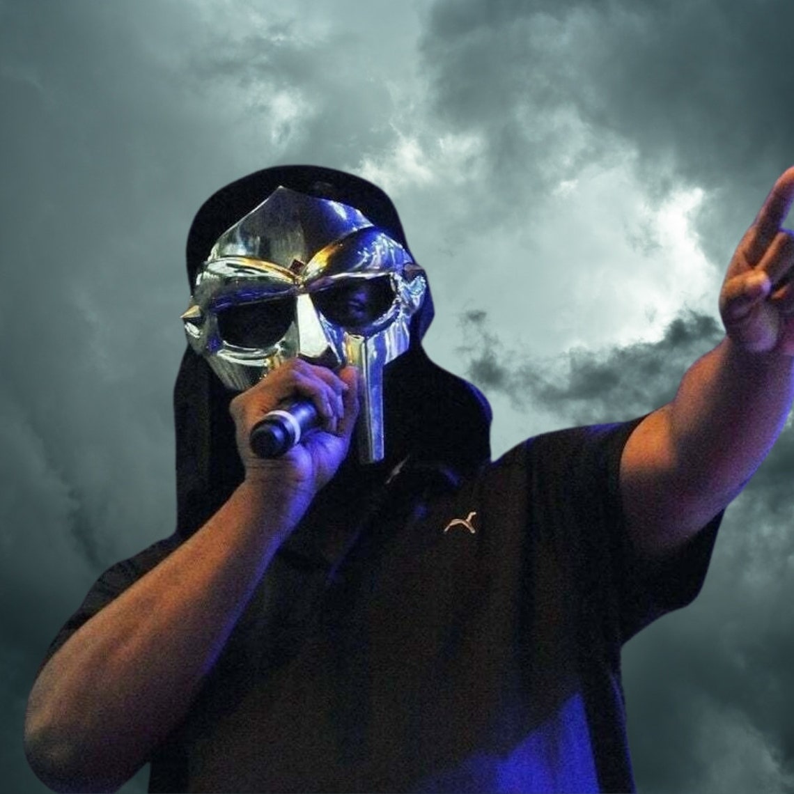 MF DOOM Mask Medieval Hand-forged Doom Mask Tribute to MF - Etsy