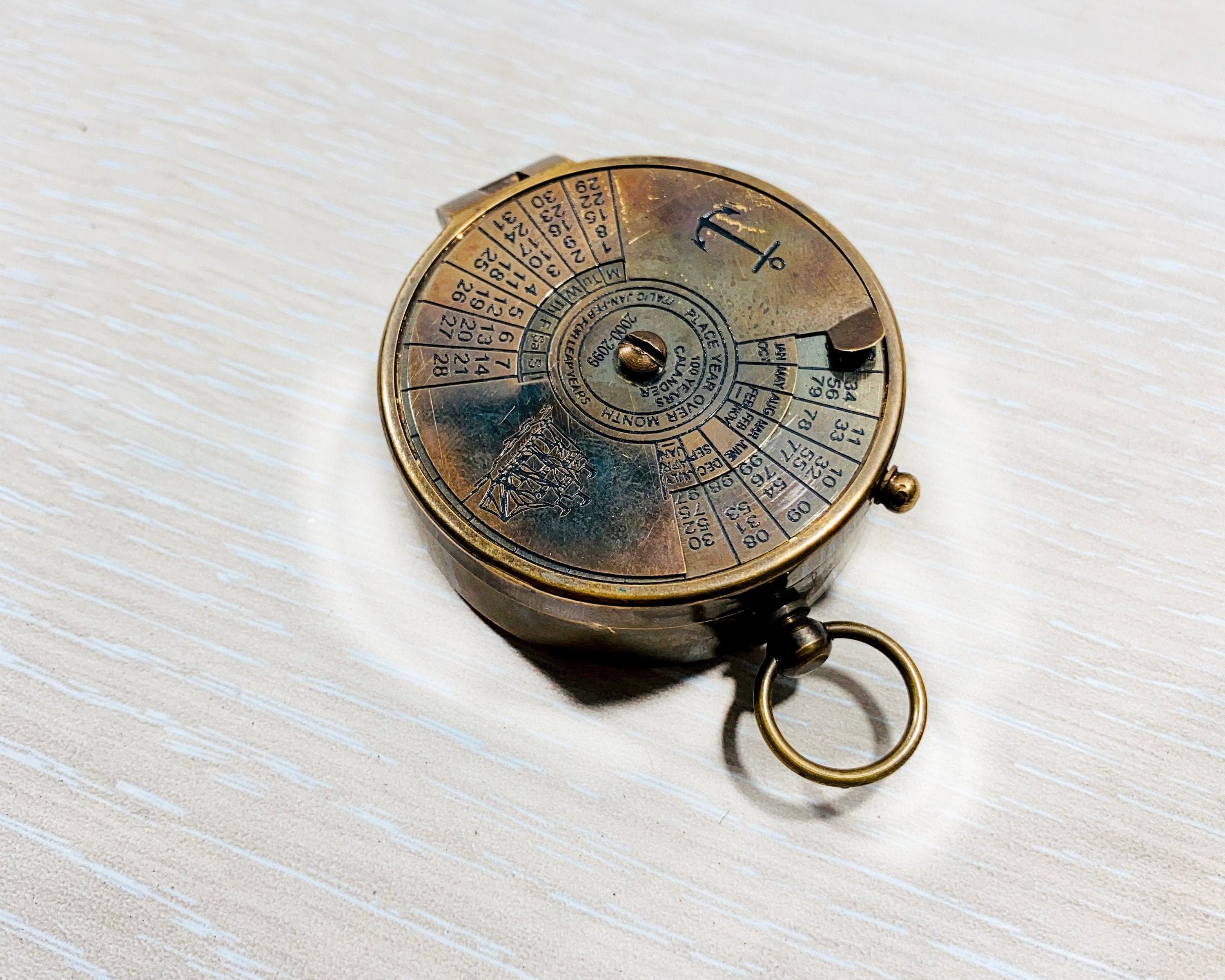 Personalized Antique Vintage Nautical Compass / 100 Years - Etsy UK