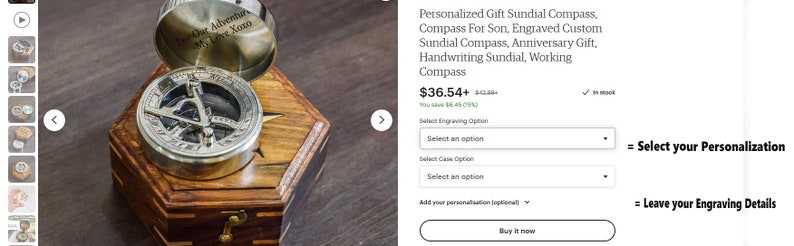 Compass - Antique Working Heavy Survey Brass Brunton Compass With ...