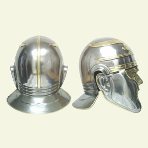 Larp Mask, Roman Battle Mask, Historic Cosplay, Ancient Mask, Costume ...