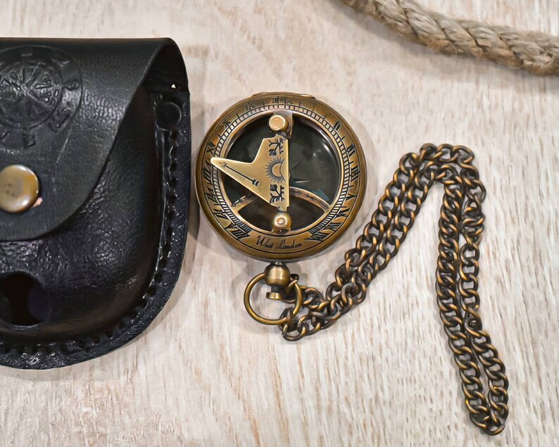 Personalized Compass Engraved Compass Beautifully Crafted | Etsy