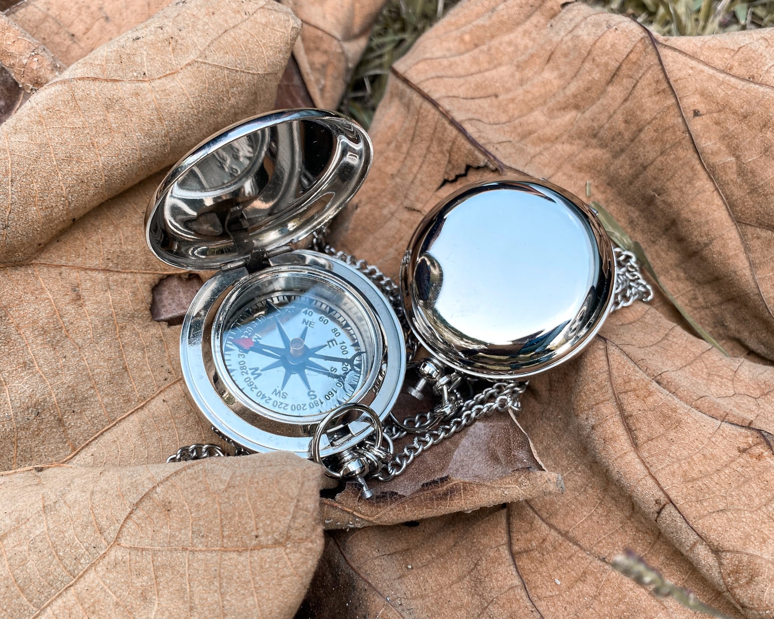 Engraved Compass Personalized Compass Antique Compass - Etsy
