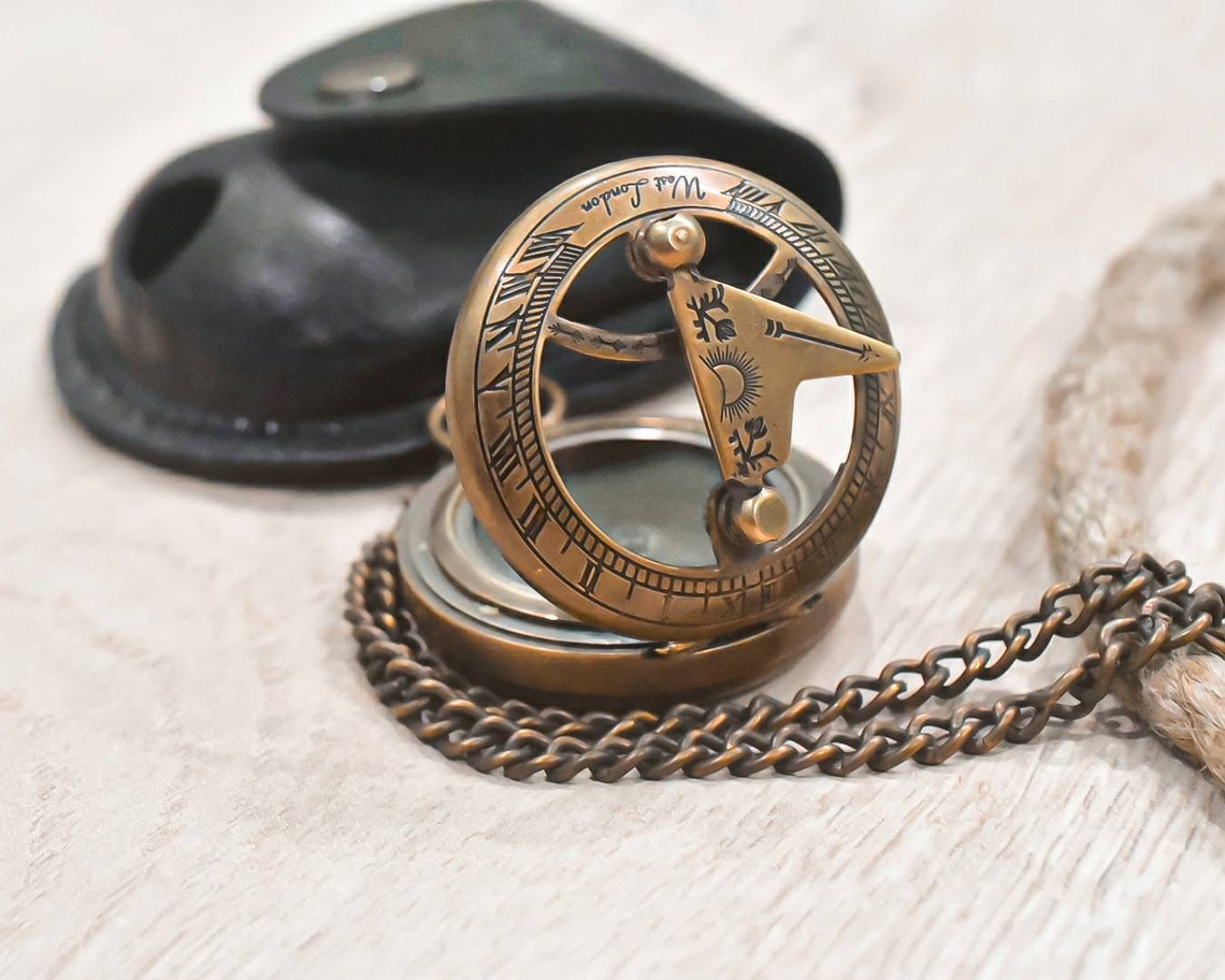 Personalized Compass Engraved Compass Beautifully Crafted | Etsy