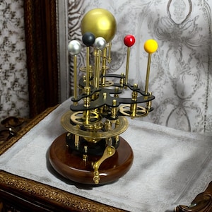 Antique Vintage Brass Orrery Solar System Antique Masterpiece, Working ...