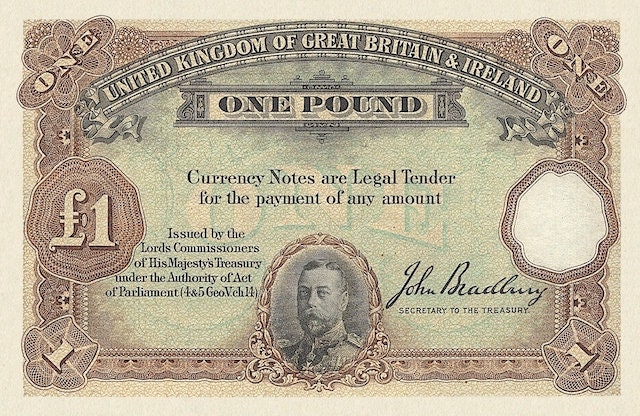 British Pound Currency Notes