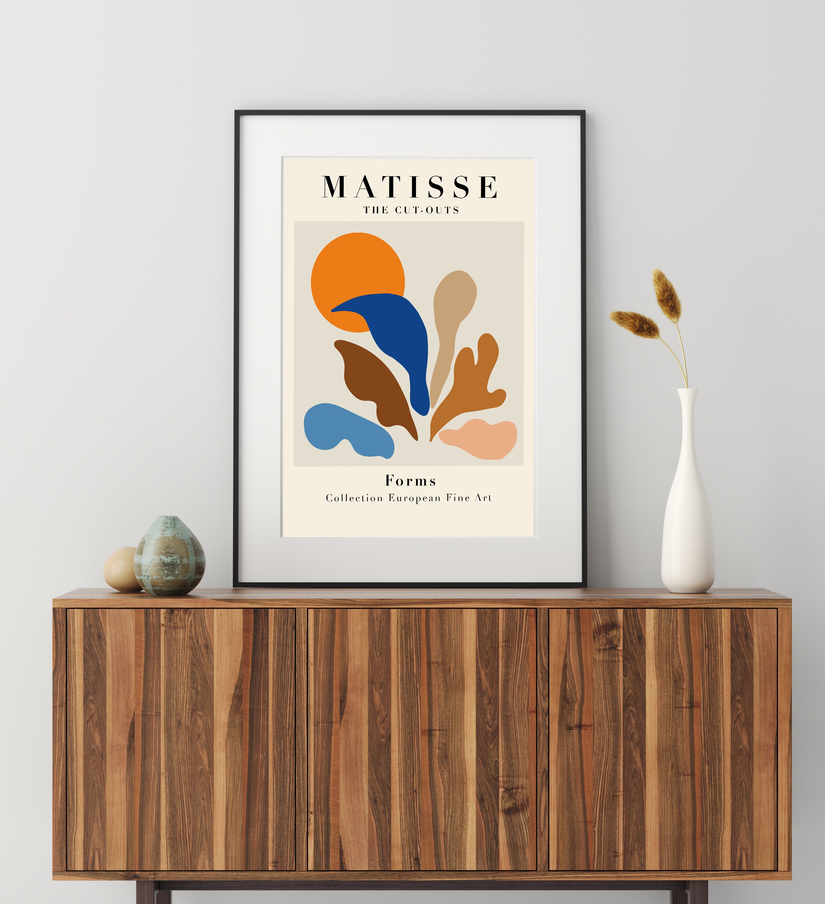 Matisse Forms Poster Matisse Cut Out Henri Matisse Printable Wall Art ...