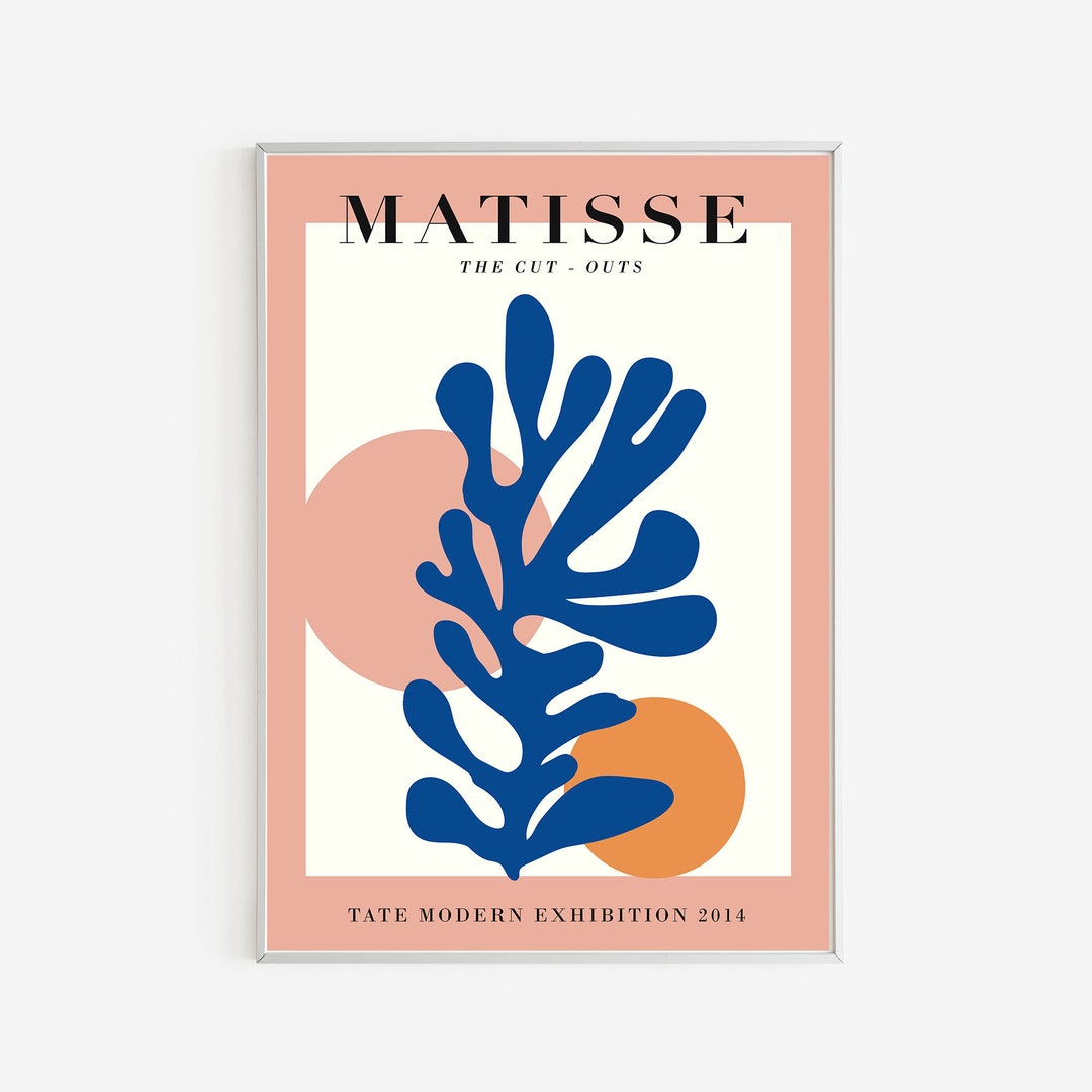 Matisse Cut Out Henri Matisse Printable Wall Art Matisse Exhibition ...