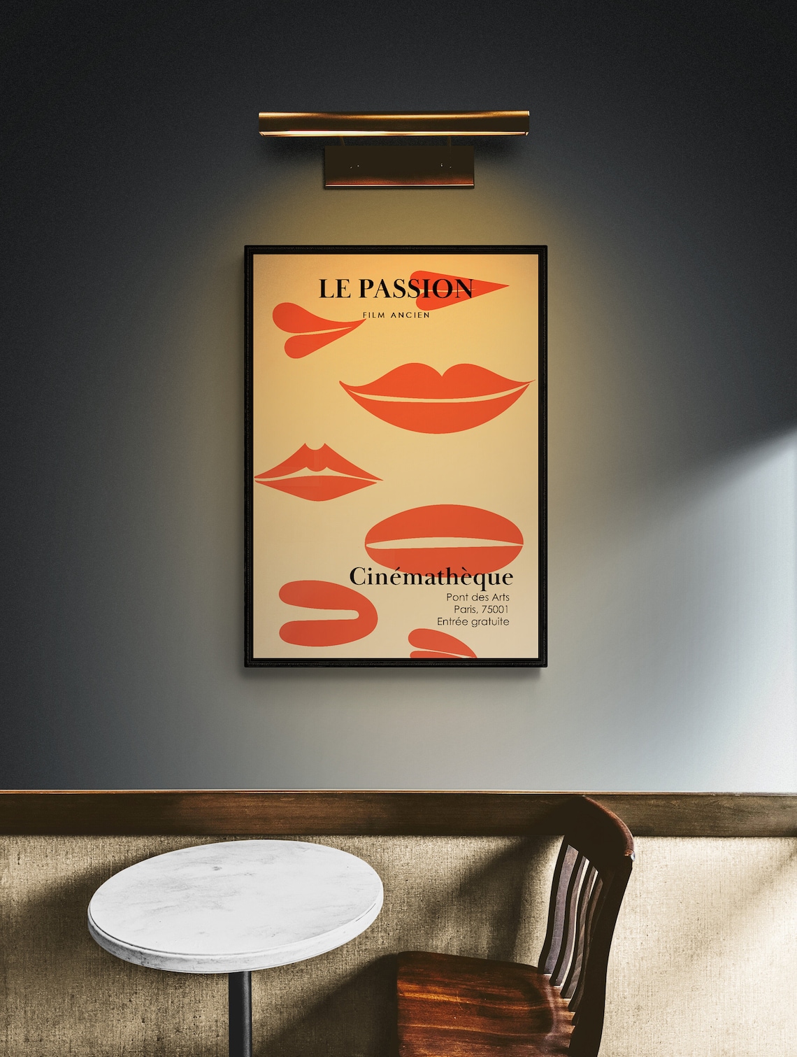 French Retro Movie Poster: Paris Cinematheque Ad (digital Download) - Etsy