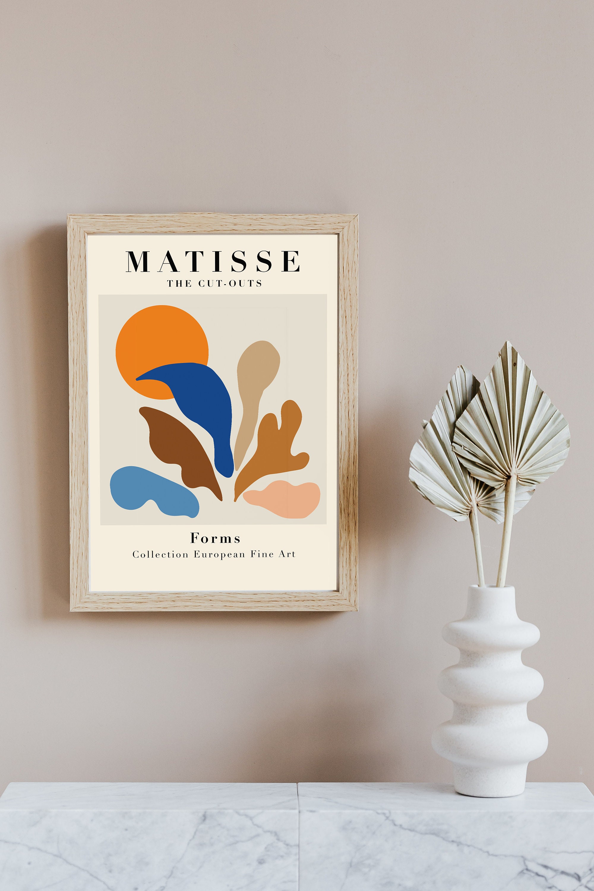 Matisse Forms Poster Matisse Cut Out Henri Matisse Printable Wall Art ...