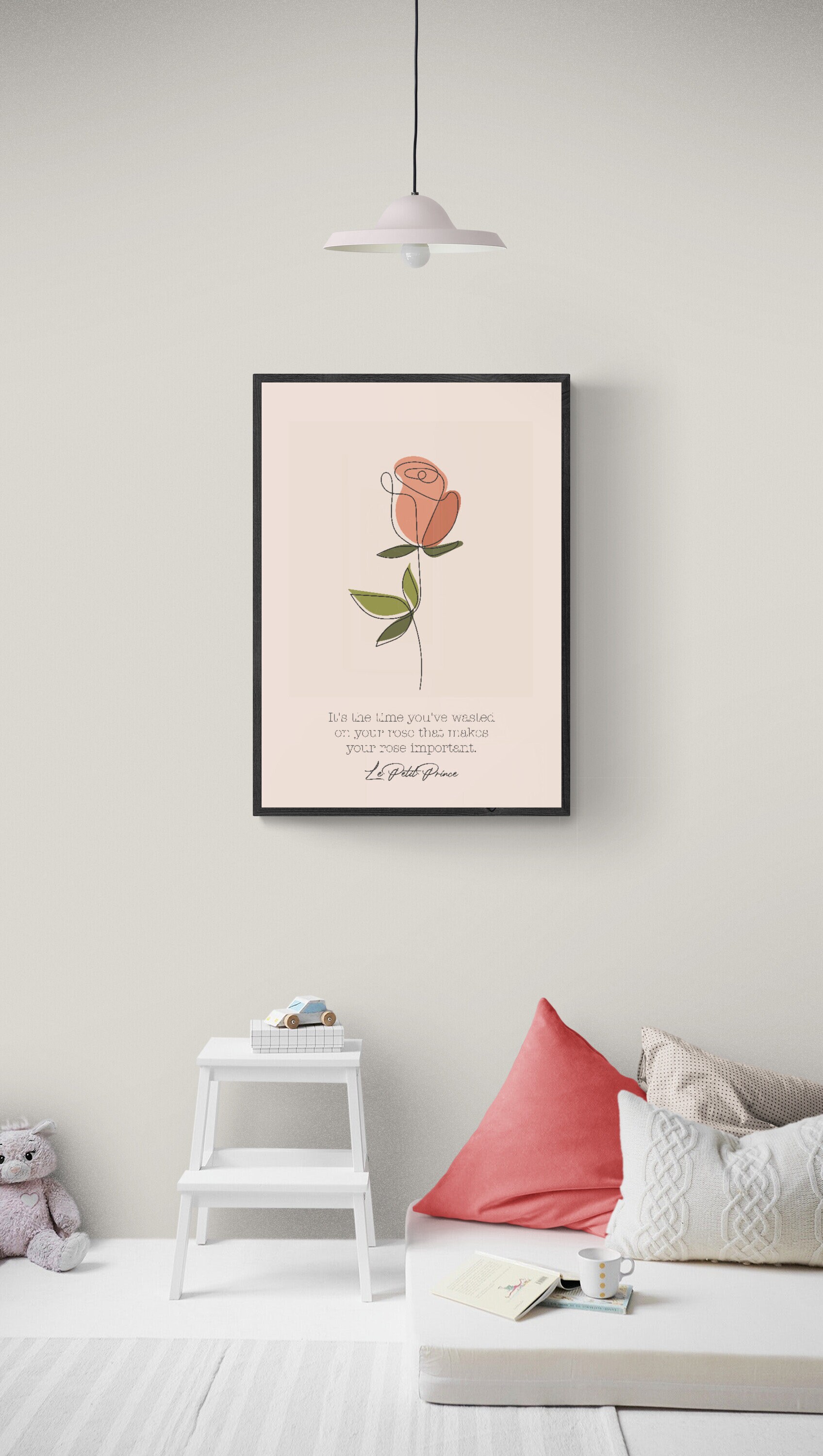 Le Petit Prince Poster Little Prince English Version | Etsy