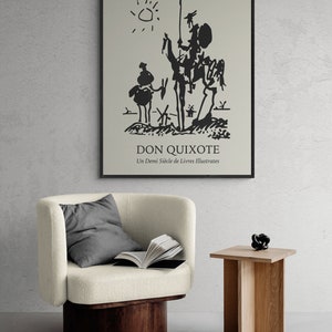 Picasso - Don Quixote - Illustrates - Illustration - Lithography ...