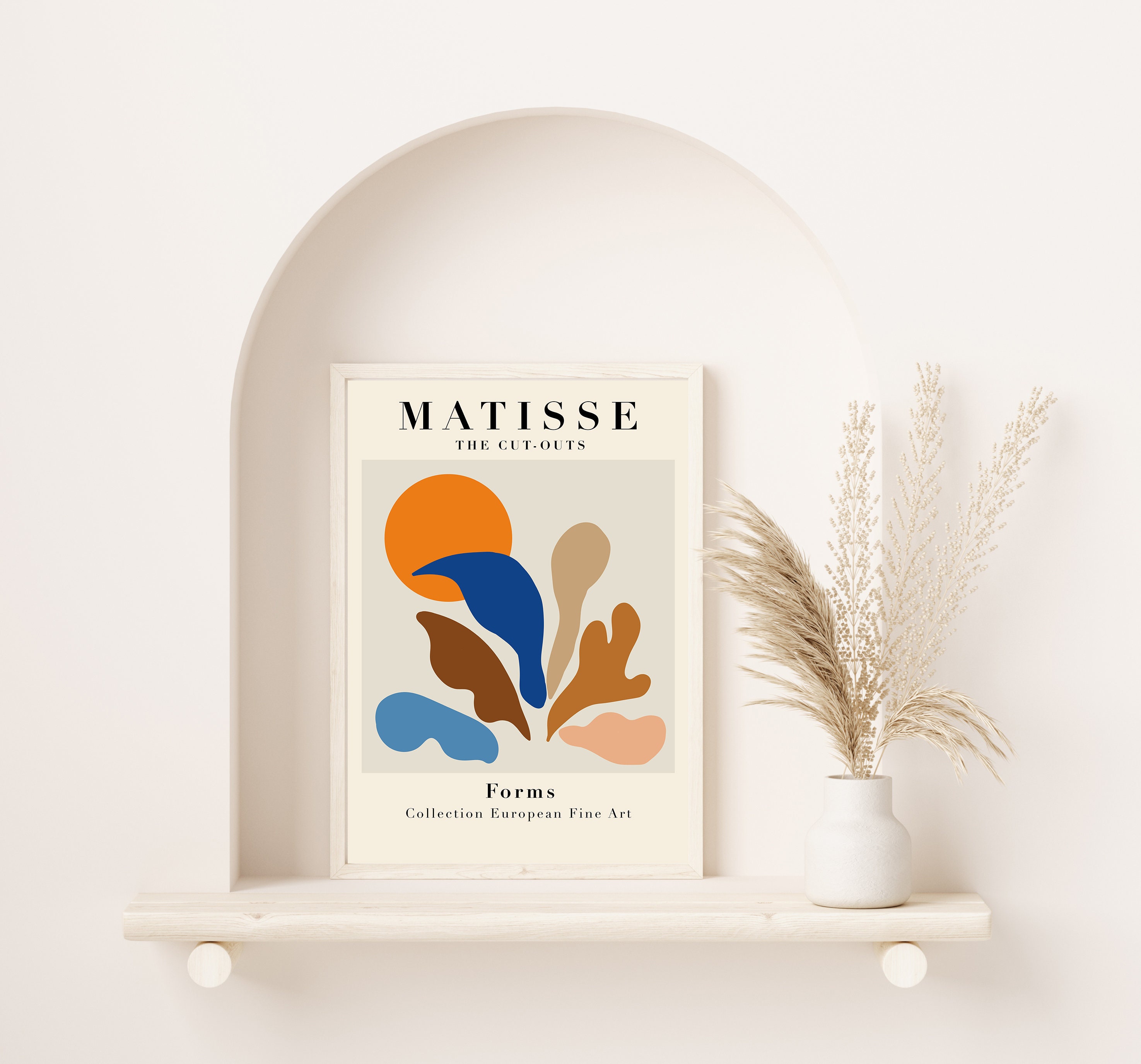 Matisse Forms Poster - Matisse Cut Out - Henri Matisse Printable Wall ...
