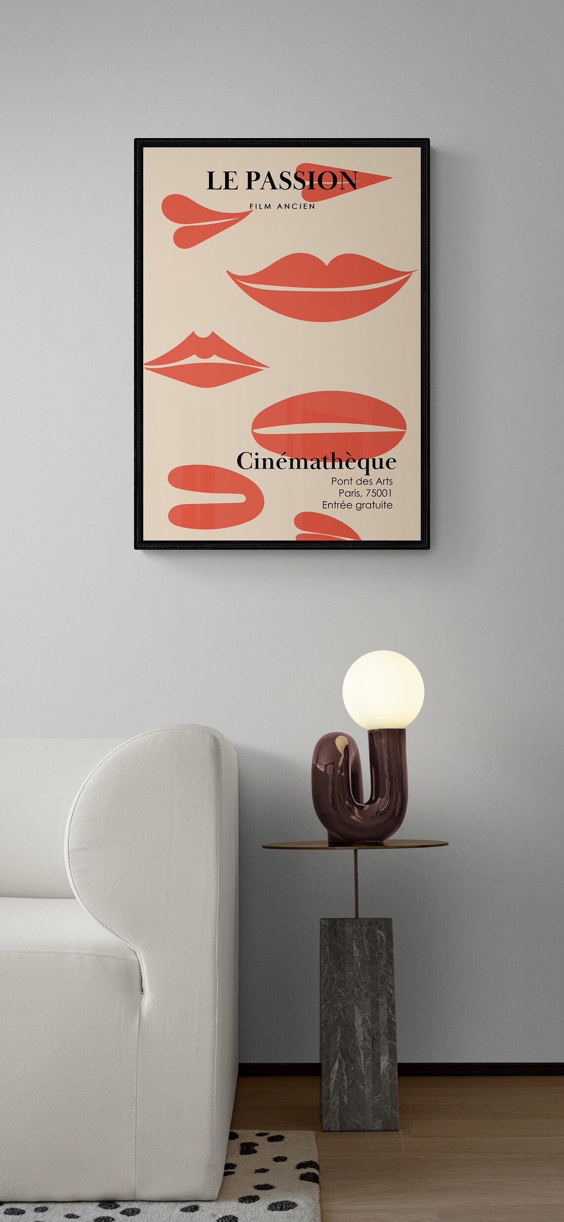 French Retro Movie Poster: Paris Cinematheque Ad (digital Download) - Etsy