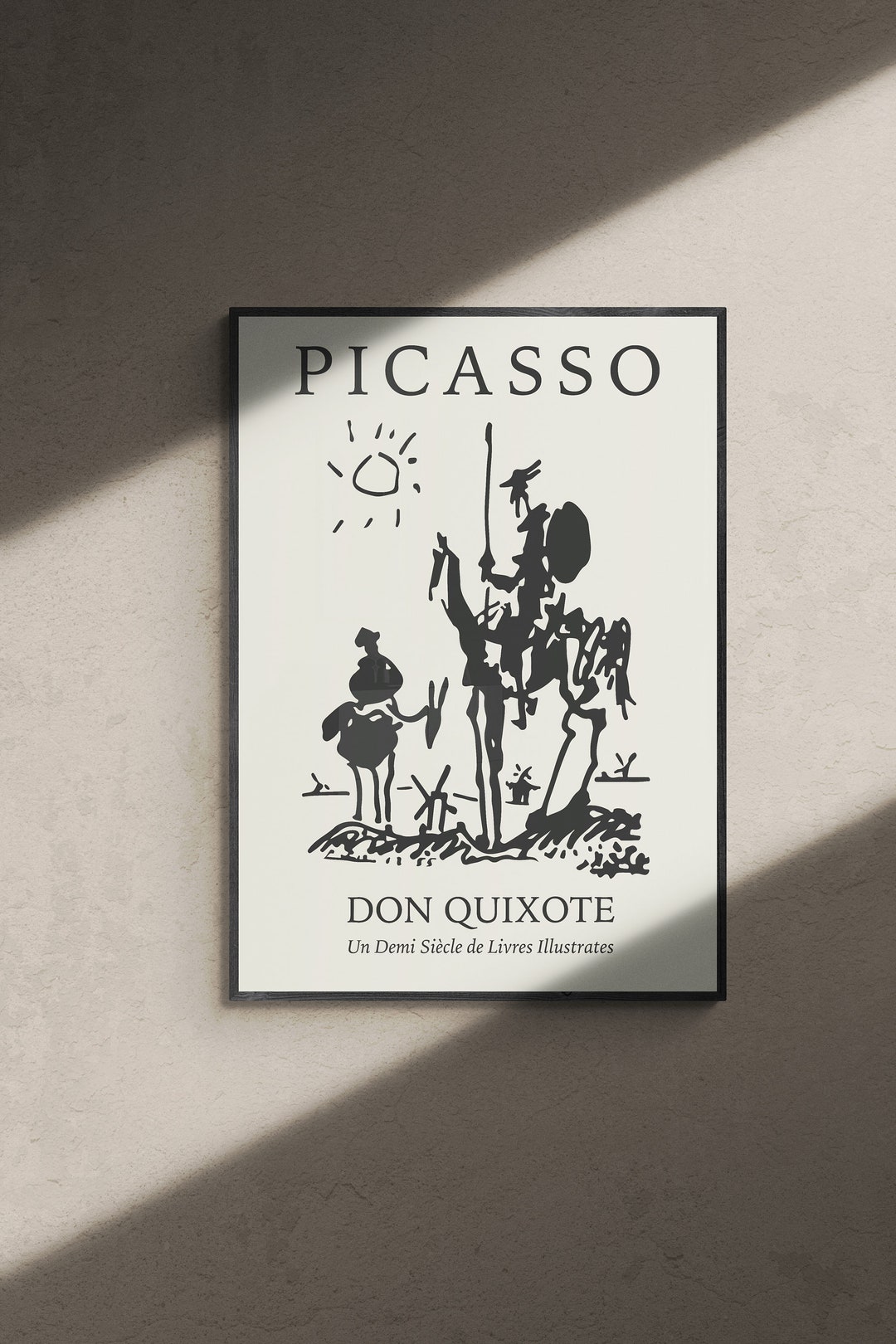 Picasso - Don Quixote - Illustrates - Illustration - Lithography ...