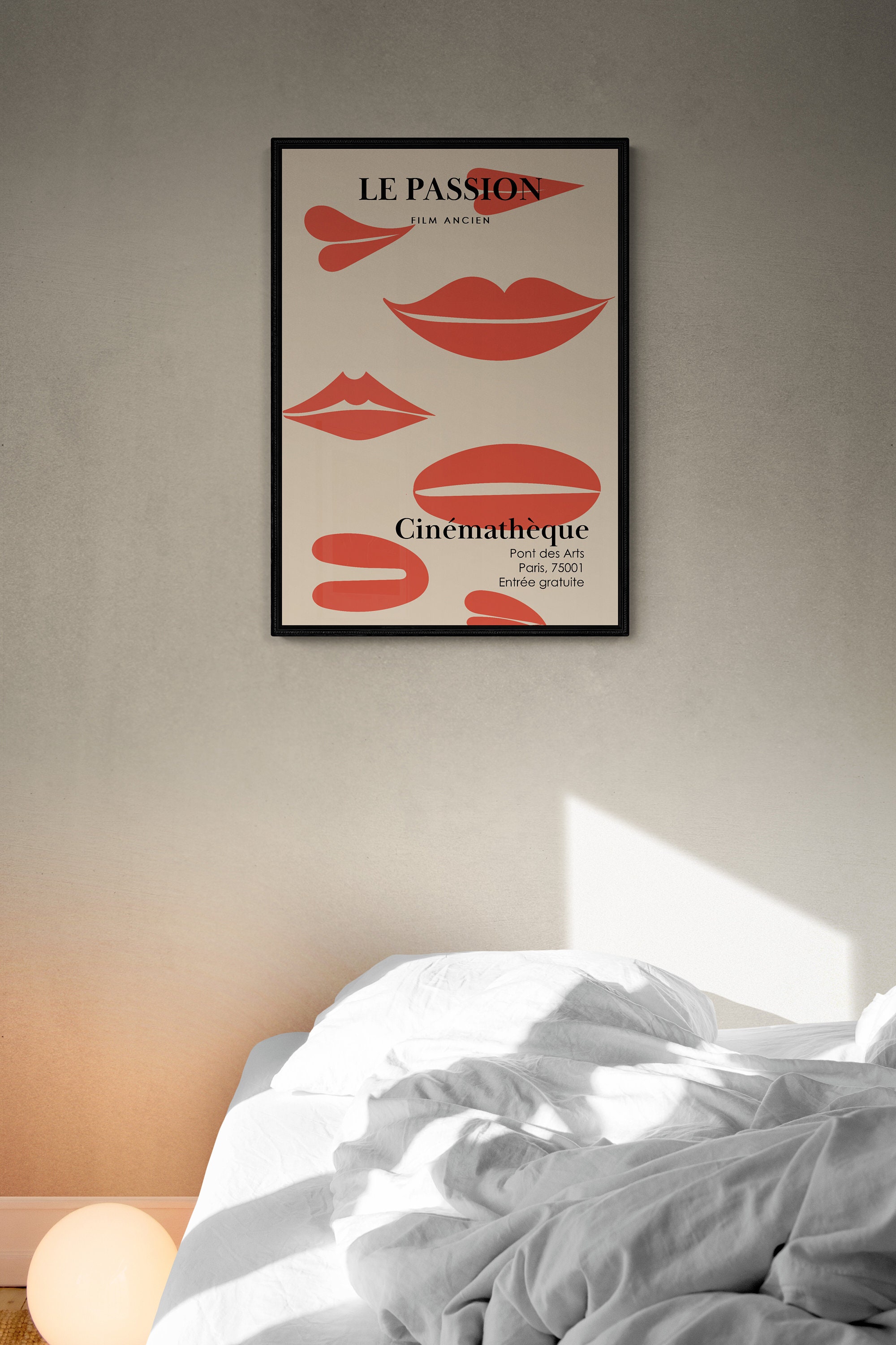 French Retro Movie Poster: Paris Cinematheque Ad (digital Download) - Etsy