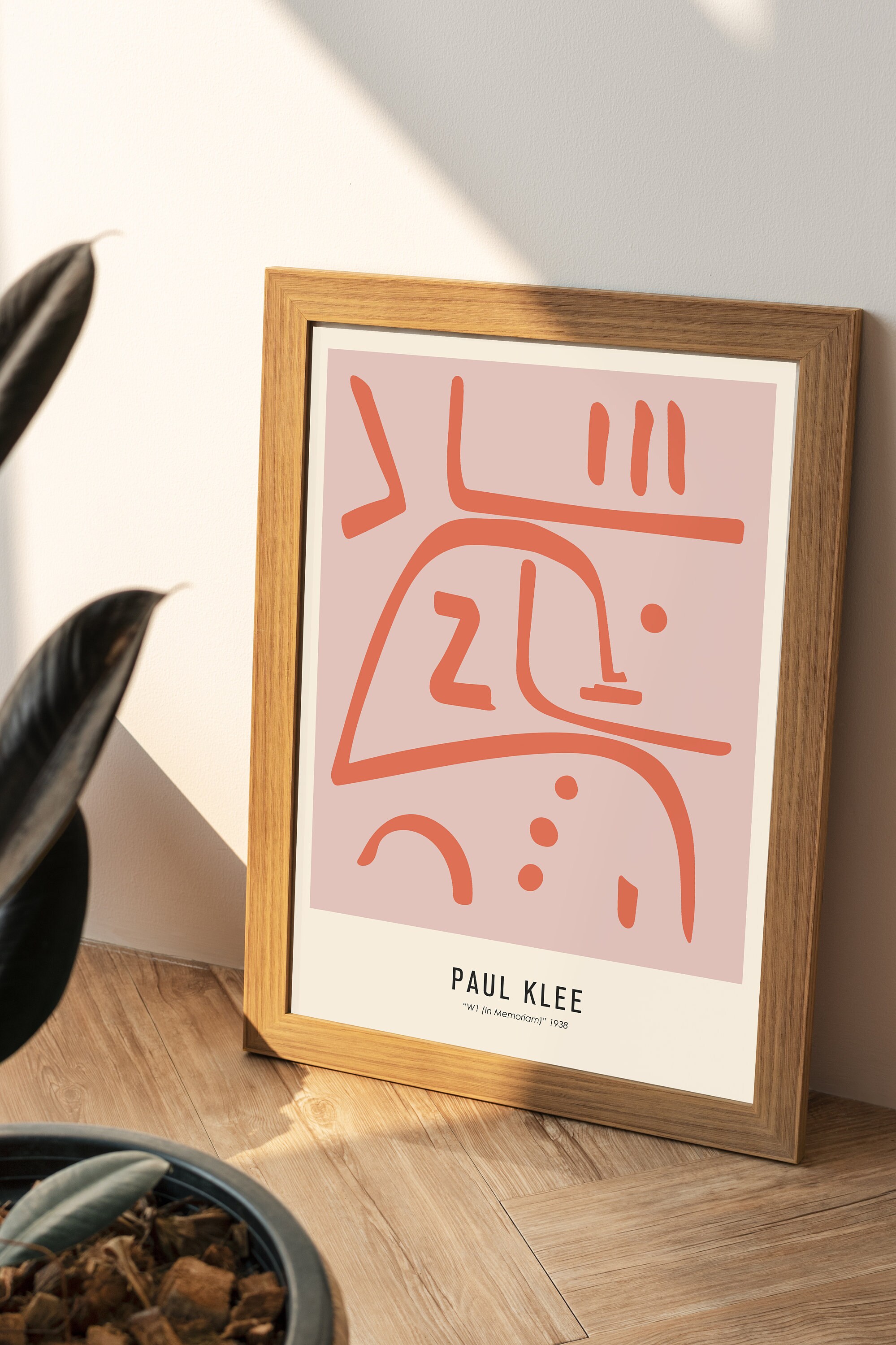 Paul Klee, W1 in Memoriam 1938, Klee Poster , Abstract Artwork ...