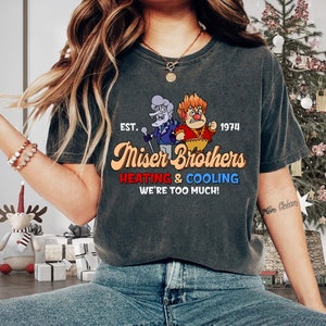 The Year Without Santa Claus Shirt, Miser Brothers Shirt, Snow Miser ...