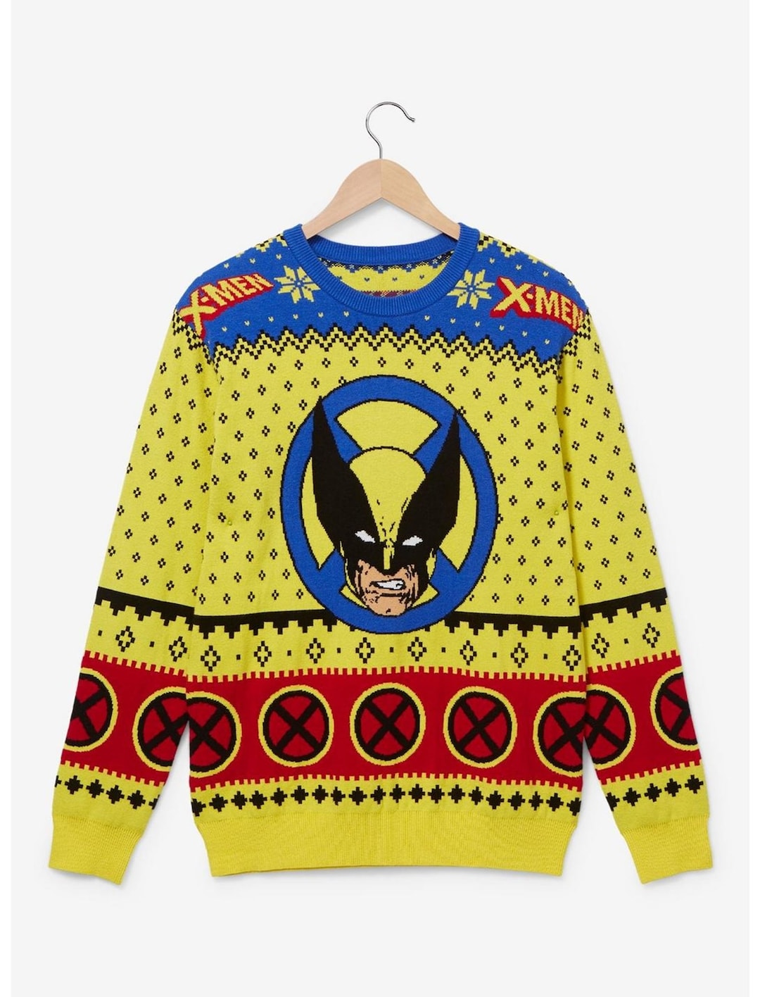 X-men Wolverine Christmas Ugly Sweater, Logan Wolverine Xmen Christmas ...