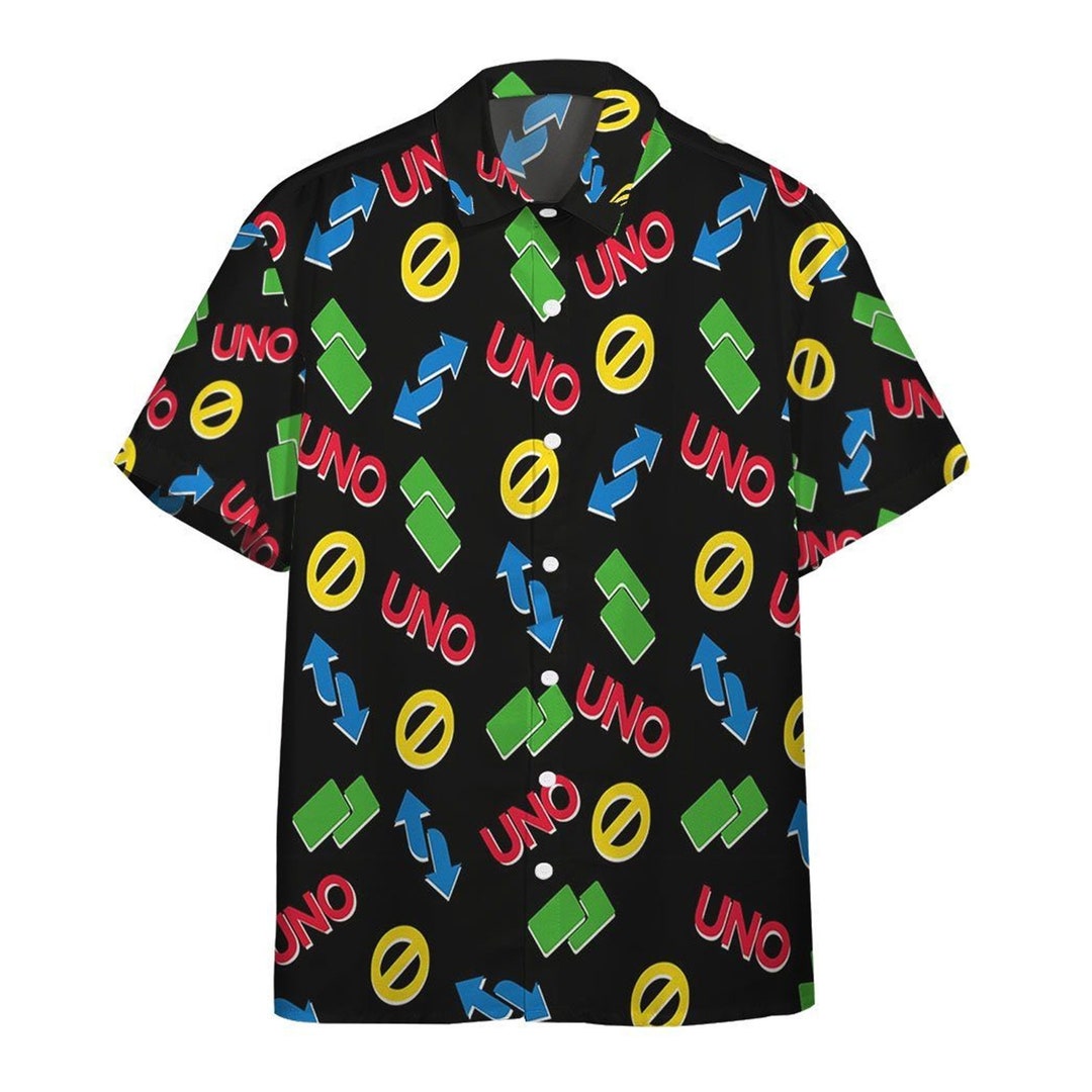 Uno Card Hawaii Shirt Uno Board Game Tropical Hawaiian Shirt - Etsy