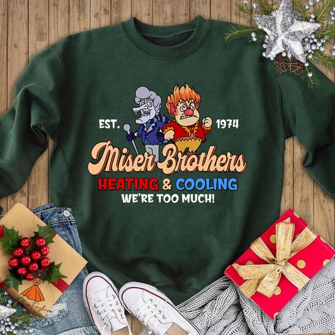 The Year Without Santa Claus Shirt, Miser Brothers Shirt, Snow Miser ...