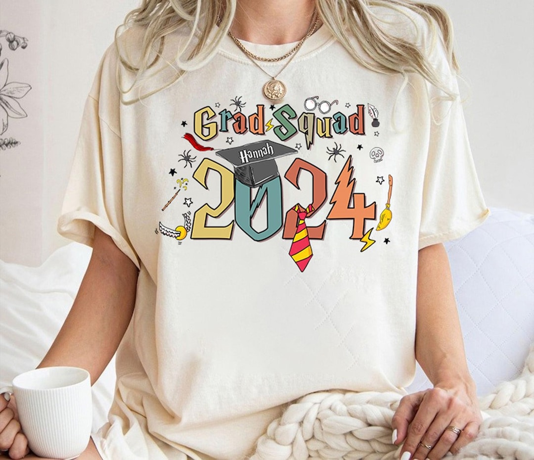 Personalized Universal Studios Grad Squad 2024 Shirt, Disneyland ...