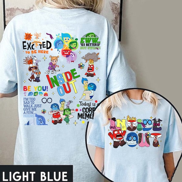 Inside Out Two Shirt - Etsy