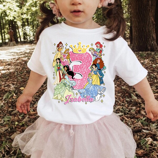 Princess Birthday Shirt - Etsy
