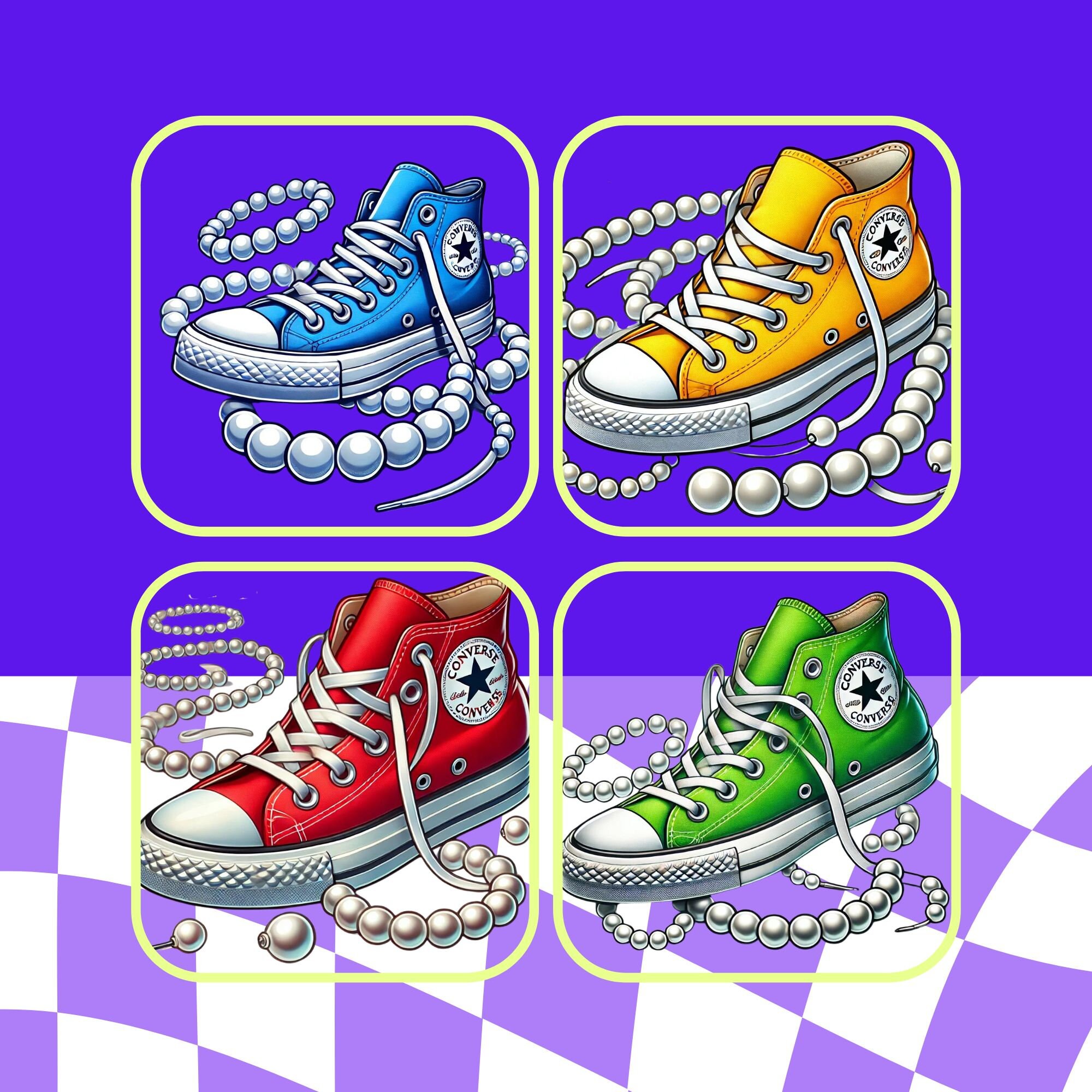 Chuck Converse and Pearls Pngs - 4, Single Converse, Kamala Harris 2024 ...