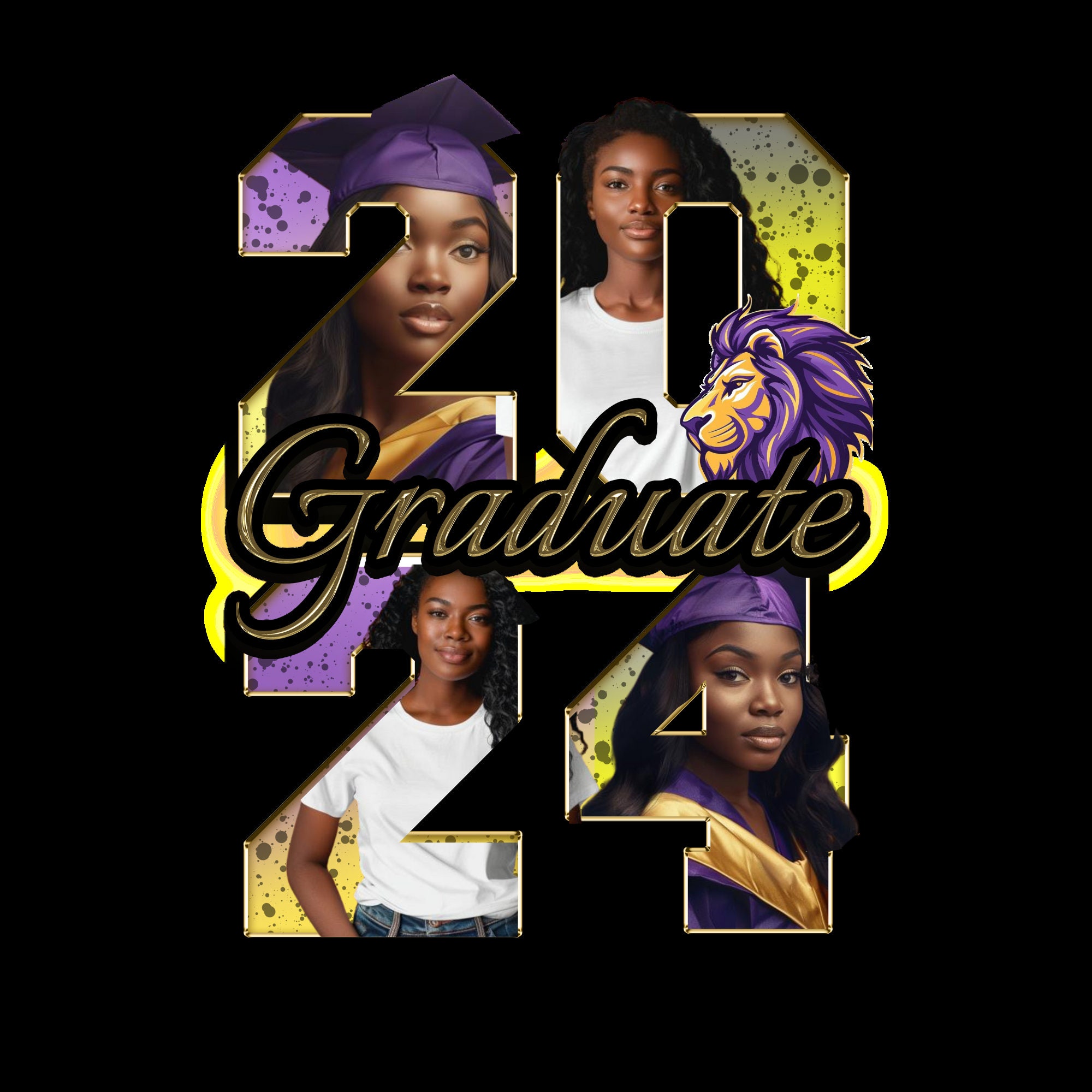 Custom Graduation Shirt, Class of 2024, High School Grade Crew Shirt ...