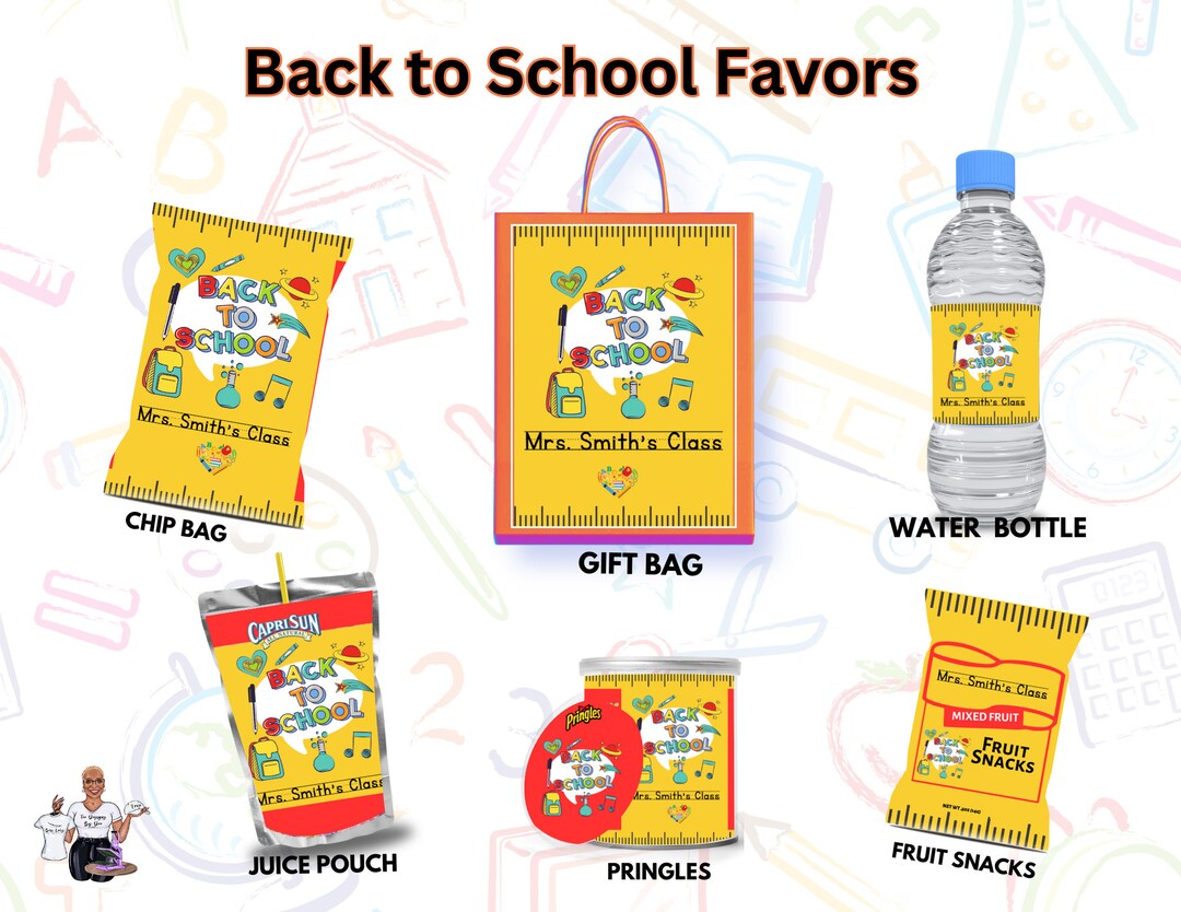 Canva Editable Back to School Template - Etsy