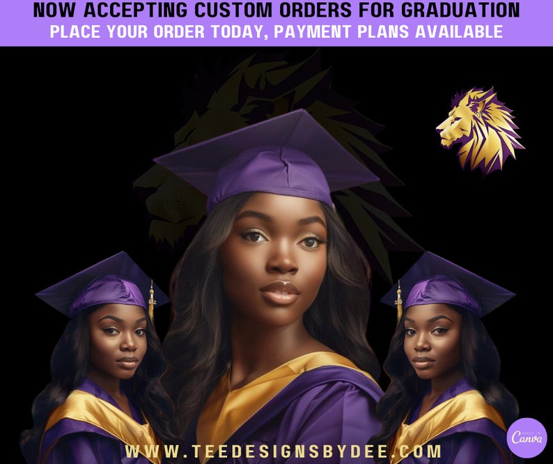 Graduation Package Editable Price List, Canva Template, Graduation 2024 ...