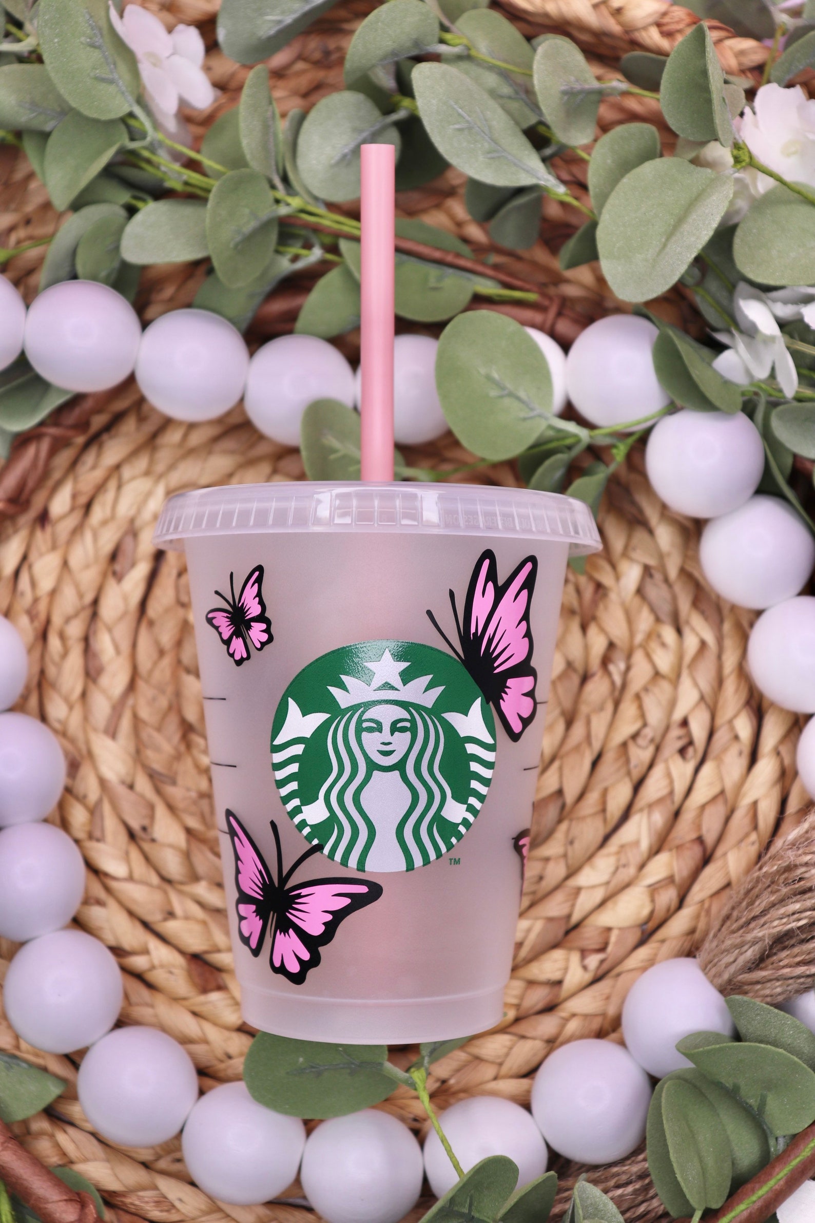 Butterfly Starbucks Cup Mini Starbucks Cups l Grande | Etsy