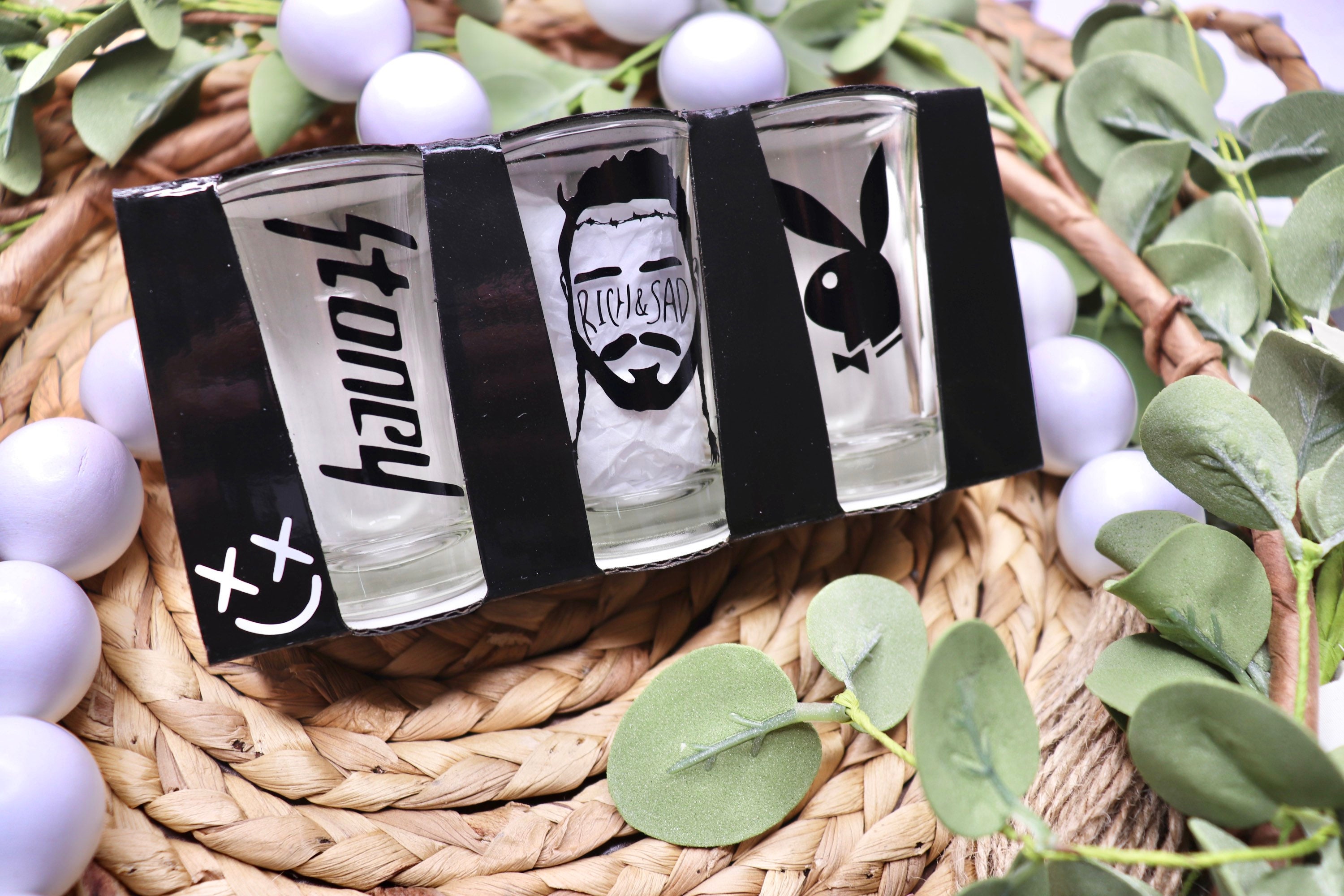 Post Malone Shot Glasses L Post Malone Co L Post Malone L Etsy