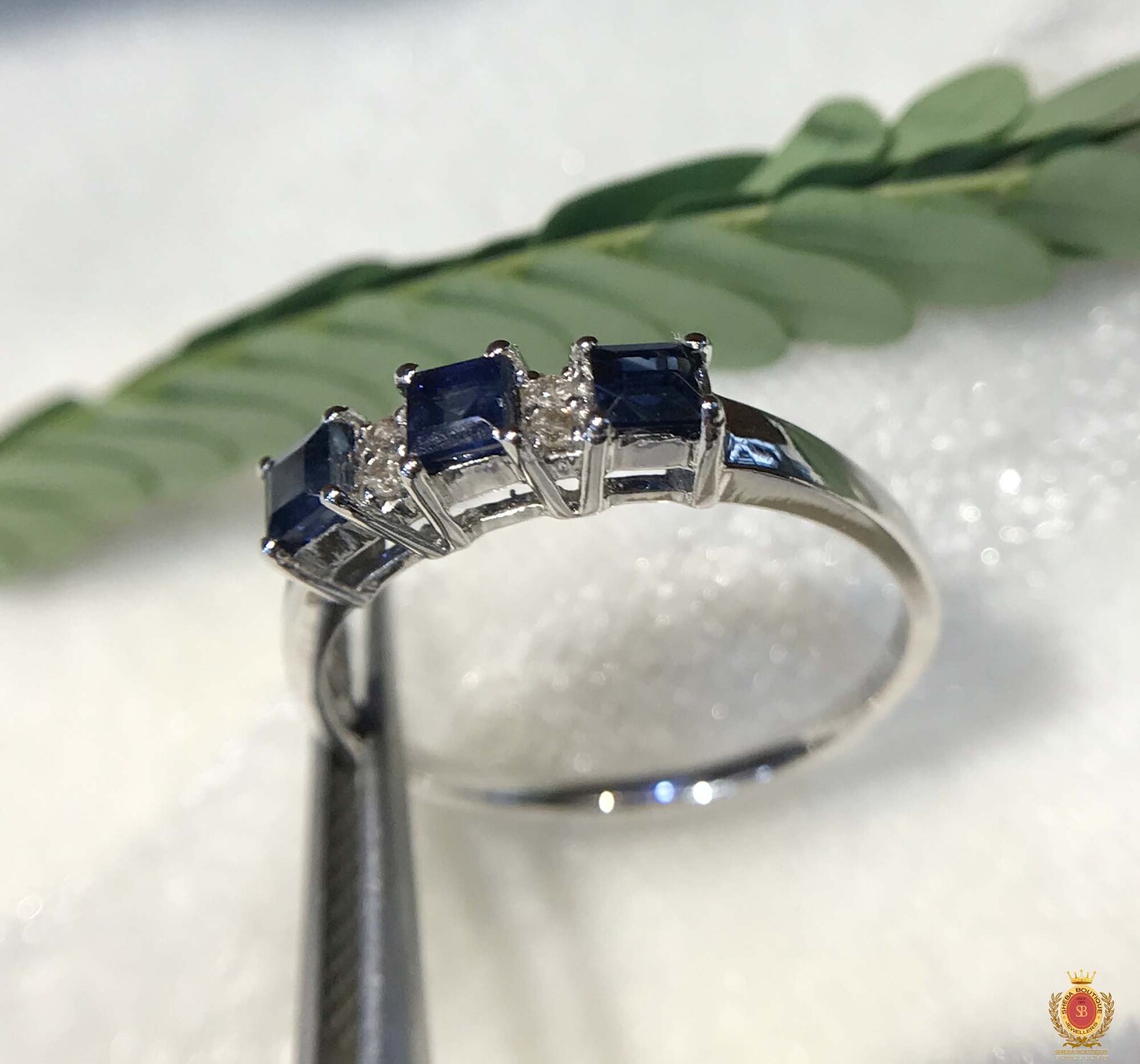 Anillo de zafiro plata azul piedra preciosa anillo zafiro - Etsy España