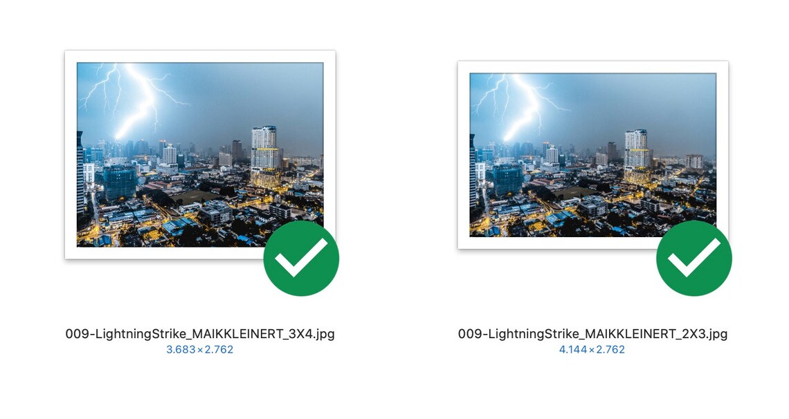 Lightning Strike Print, City Print DIGITAL PRINTS Horizontal - Etsy