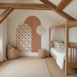 Neutral Wall Arches, Set of 3 Wall Stickers, Modern Nursery Decor ...