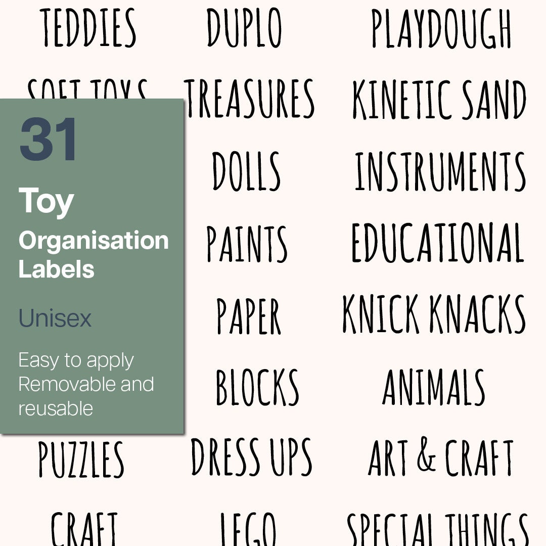 Gender Neutral Toy Labels Trofast Labels Toy Bin Labels - Etsy Australia