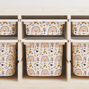 Ikea Trofast Floral Stickers - Etsy