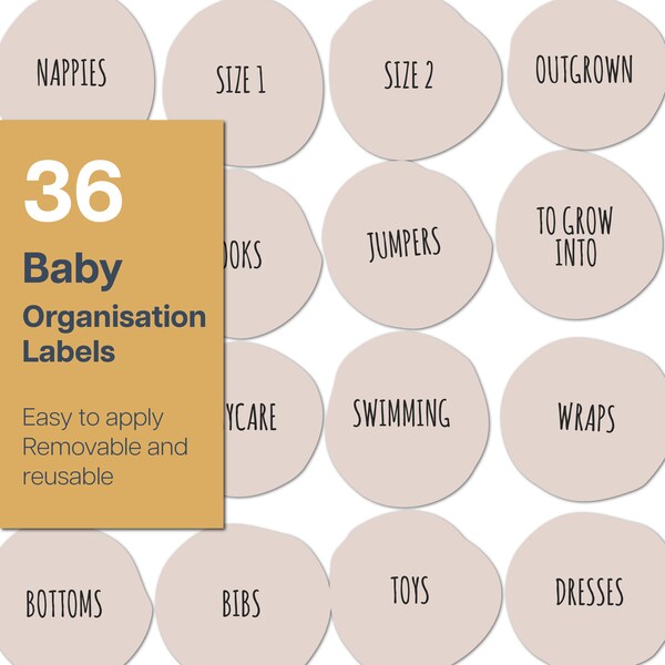 Nursery Labels - Etsy