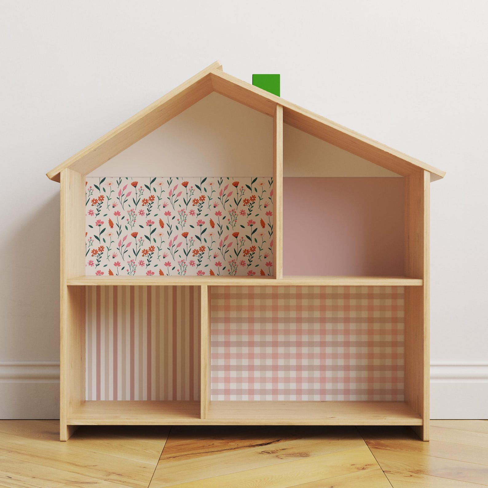 Pink Floral IKEA Dollhouse Stickers ~ Girls Playhouse Stickers ~ IKEA ...