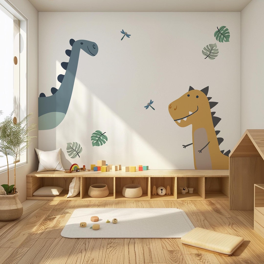 Dinosaur Wall Decal ~ Large Dino Wall Decals ~ Dinosaur Wall Stickers ...