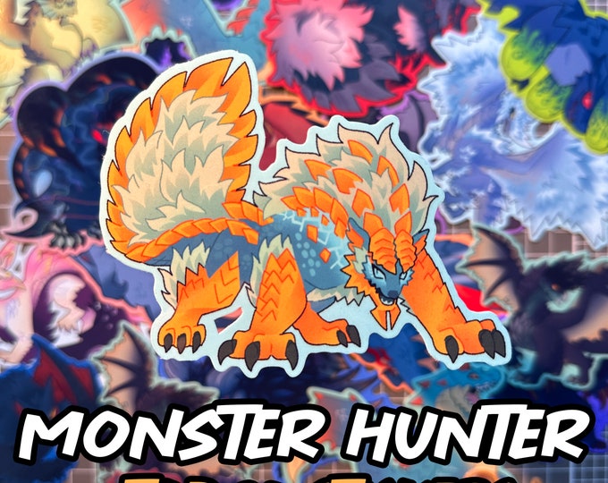 Monster Hunter Stickers - Etsy