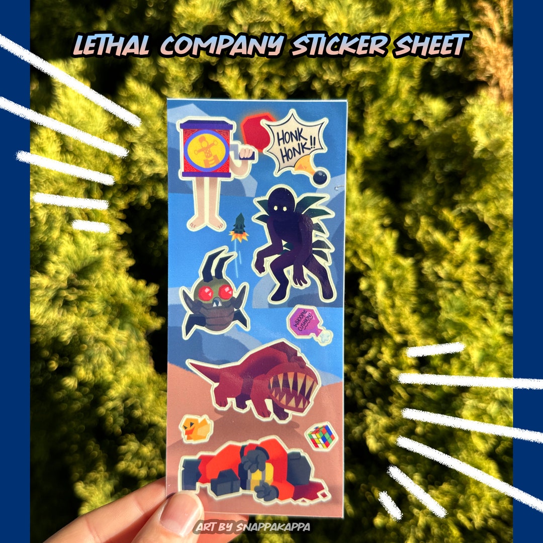 Lethal Company Sticker Sheet - Etsy