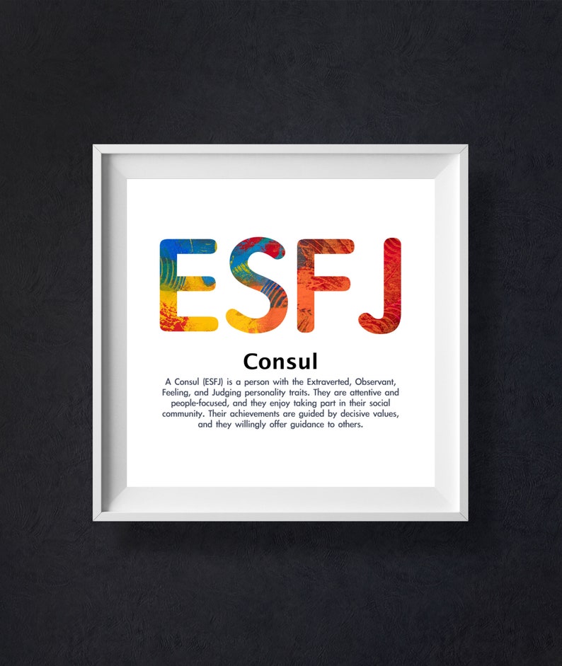 ESFJ, 16 Personality Types Qoutes, Inspirational Quotes, Wall Prints ...